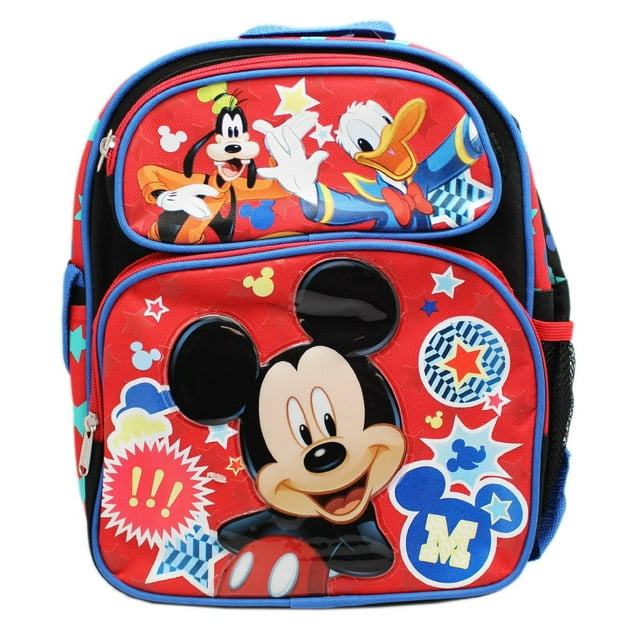 Mickey Mouse Magic Stars Small Kids Backpack Book Bag, Size: 12" x 10 ...