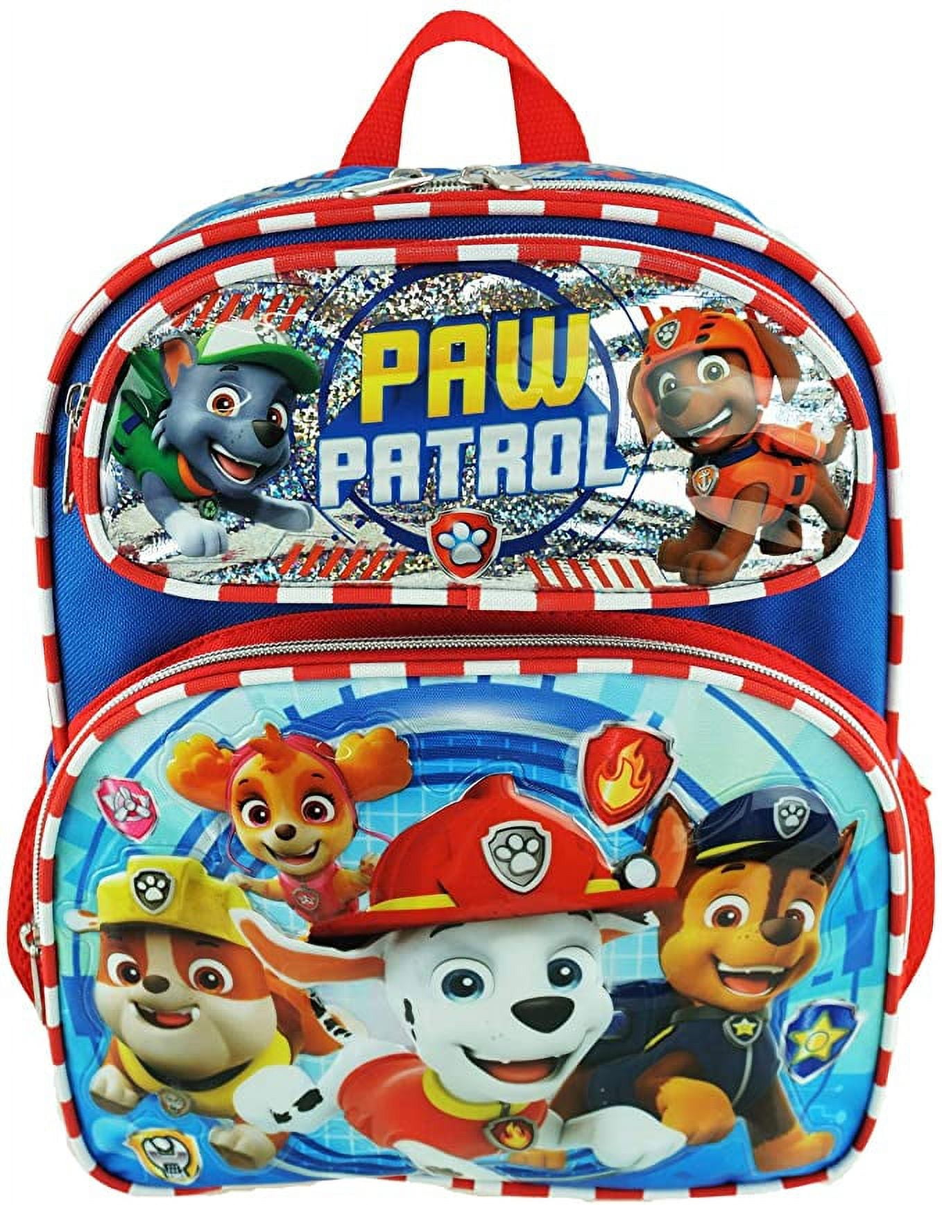 Small Backpack - Paw Patrol - Team Blue 12" - Walmart.com