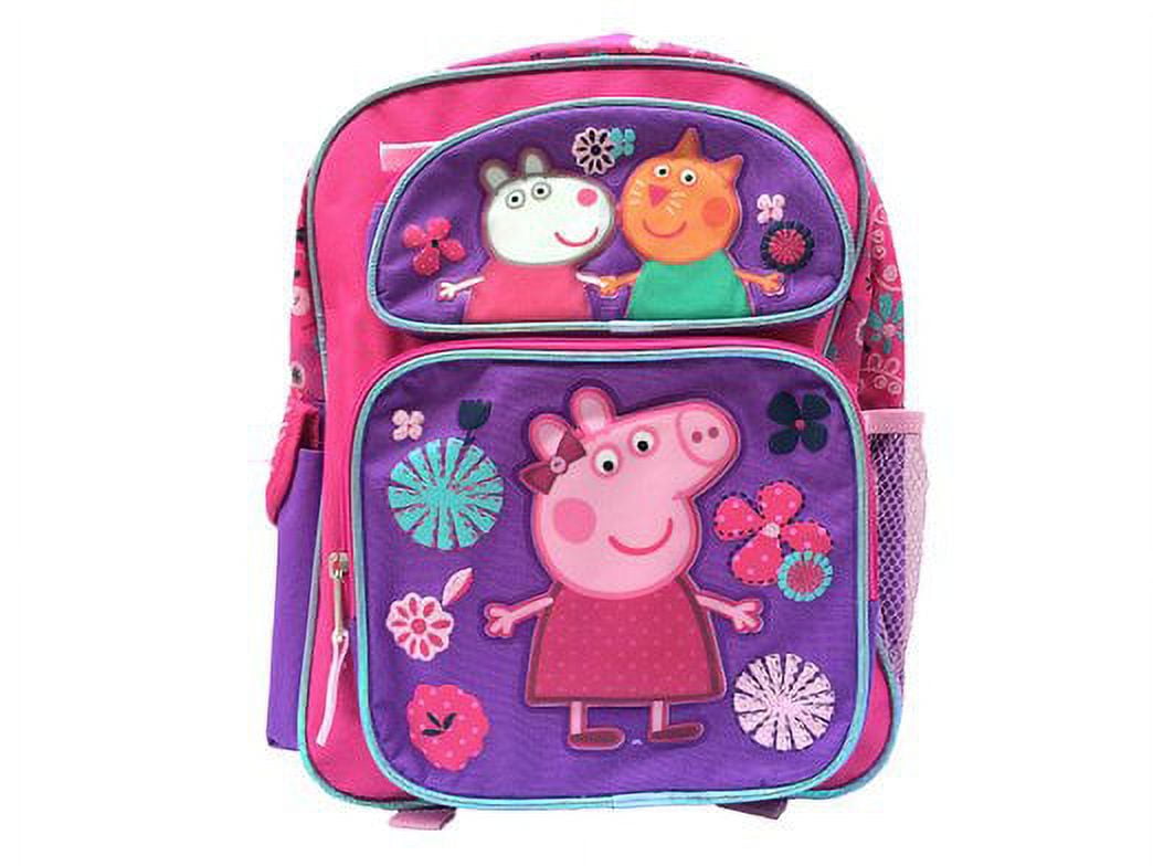 Small Backpack - Peppa Pig - Purple School Bag New 118307 - Walmart.com