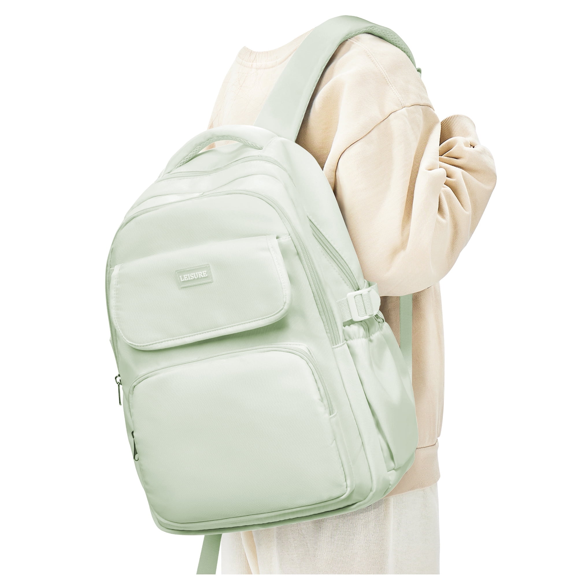 Small Backpack for School Aesthetic Lightweight Travel Daypack Simple ...