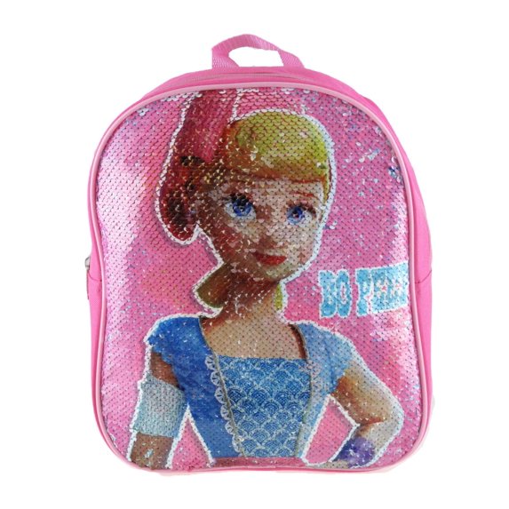 Small Backpack - Toys Story 4 - Bo Peep Reverse Sequin 12" New 005210 ...