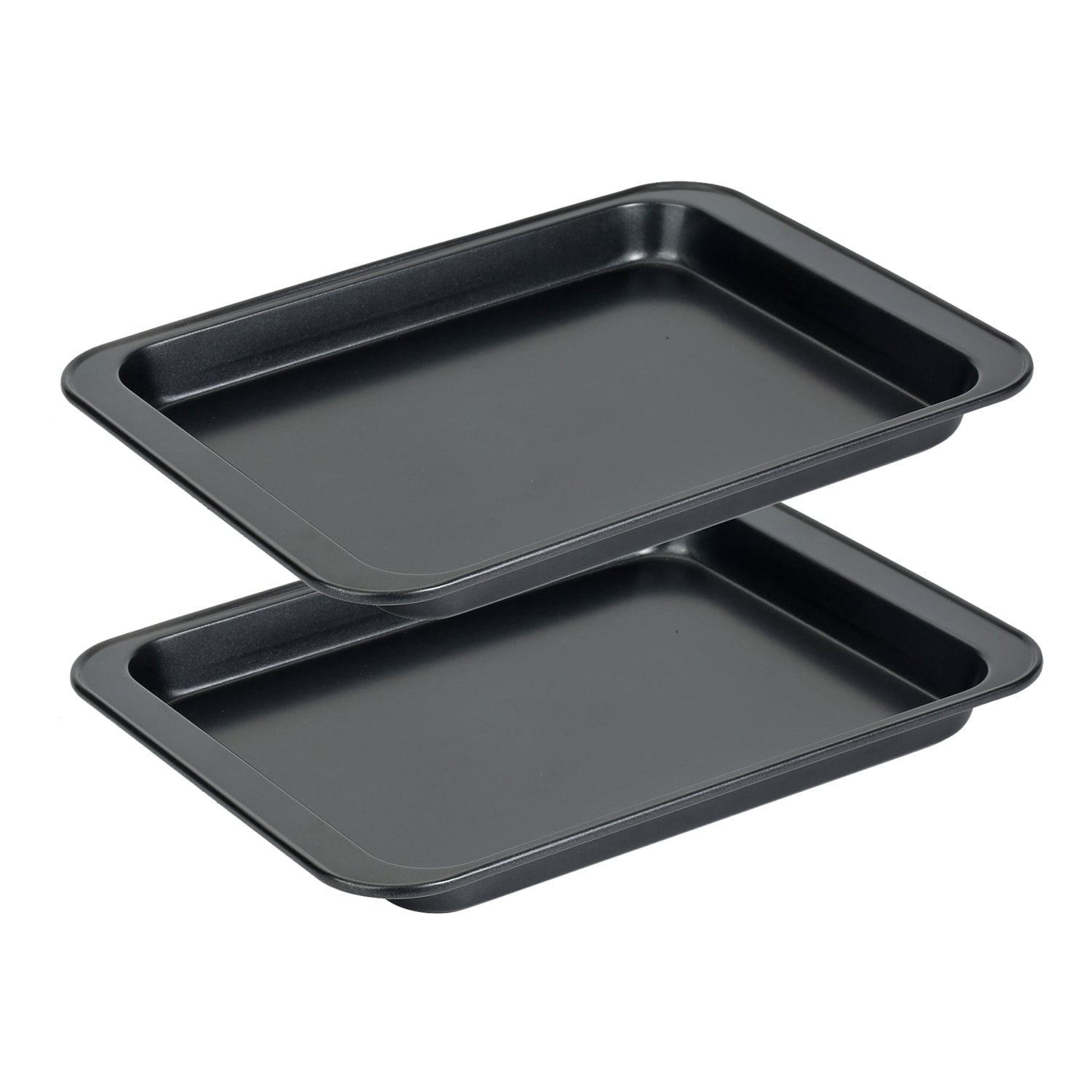 Small Baking Sheet 2 Pack, Walooza 8 Inch Carbon Steel Half Toaster ...