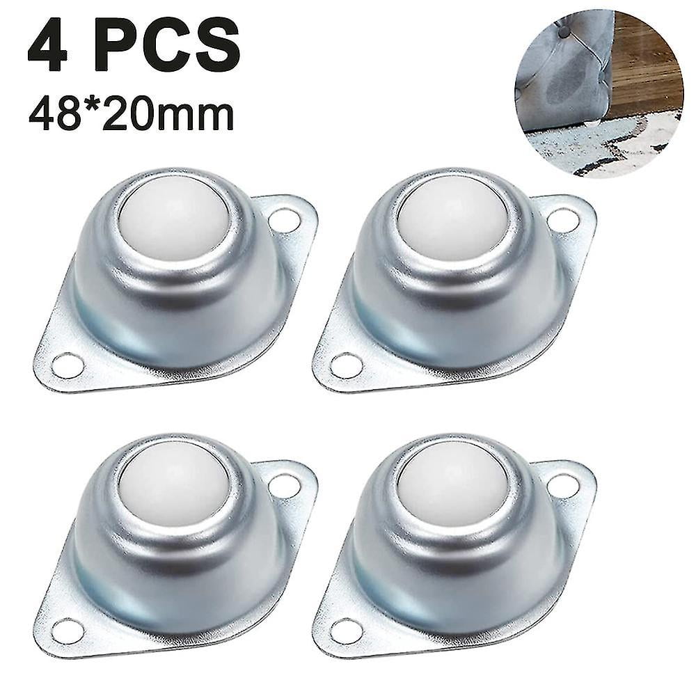 Small Ball Casters Heavy Duty Conveyor Roller 4pcs Ball Casters ...