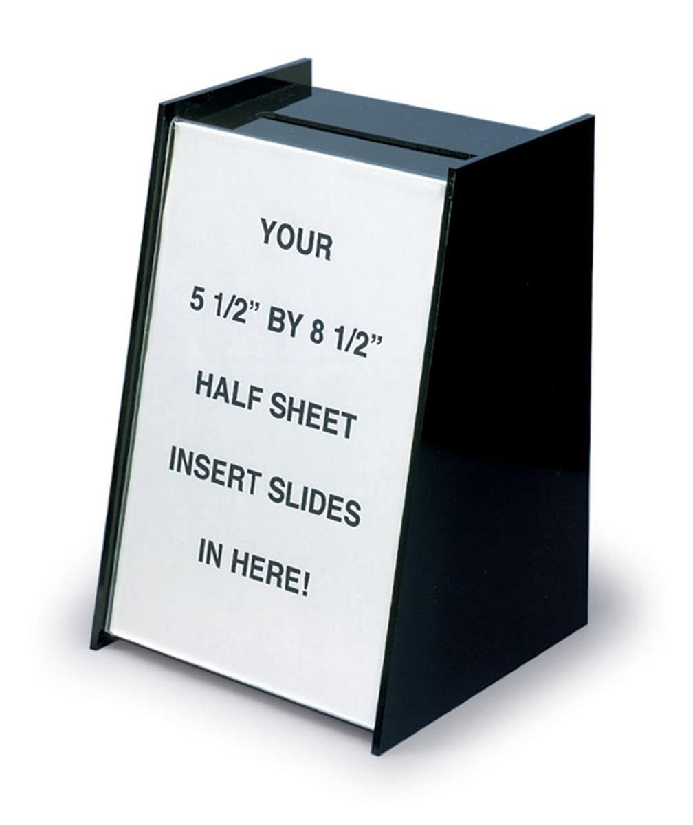 Small Ballot Box with Sign Holder, Suggestion Donation Box, Countertop ...