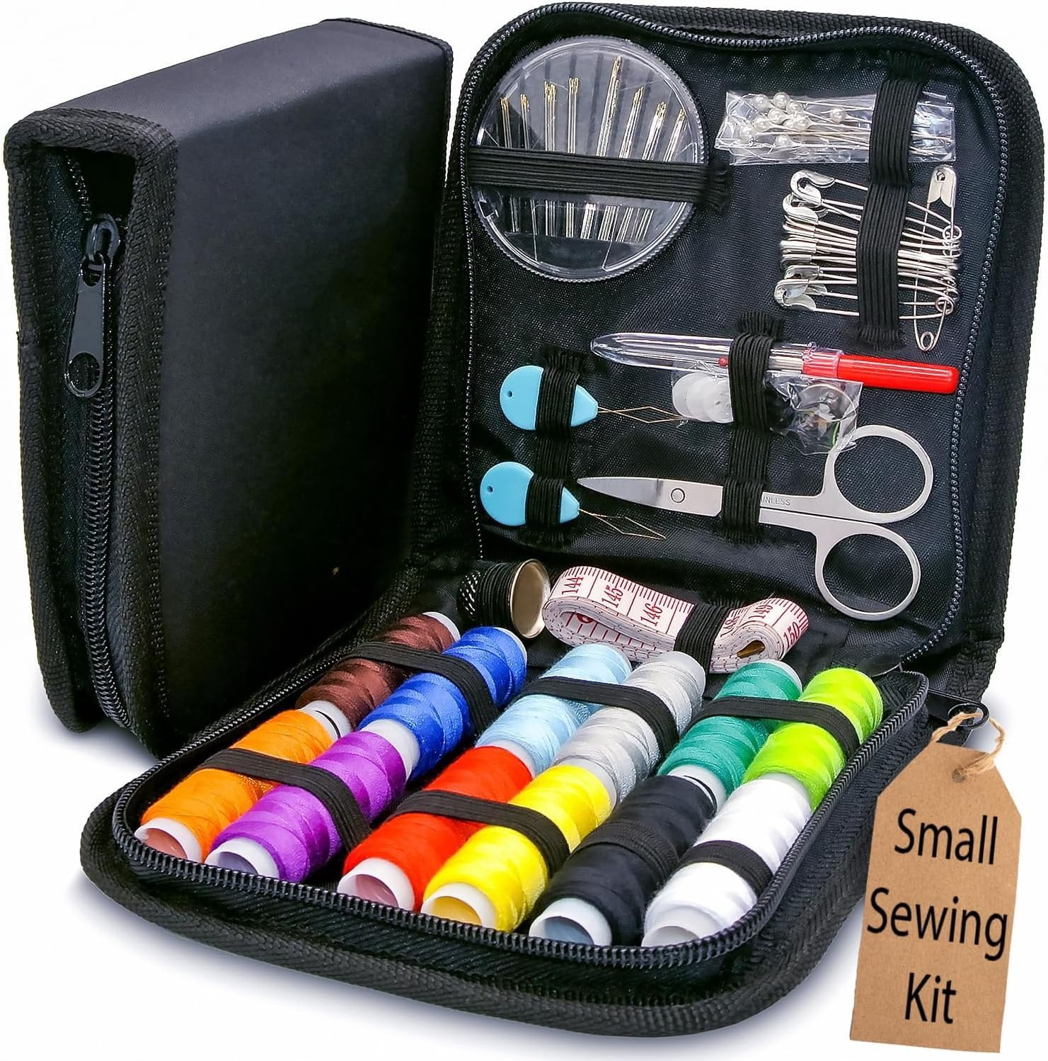 Small Basic Sewing Kit for Beginners - Easy to Use Portable and Thread ...