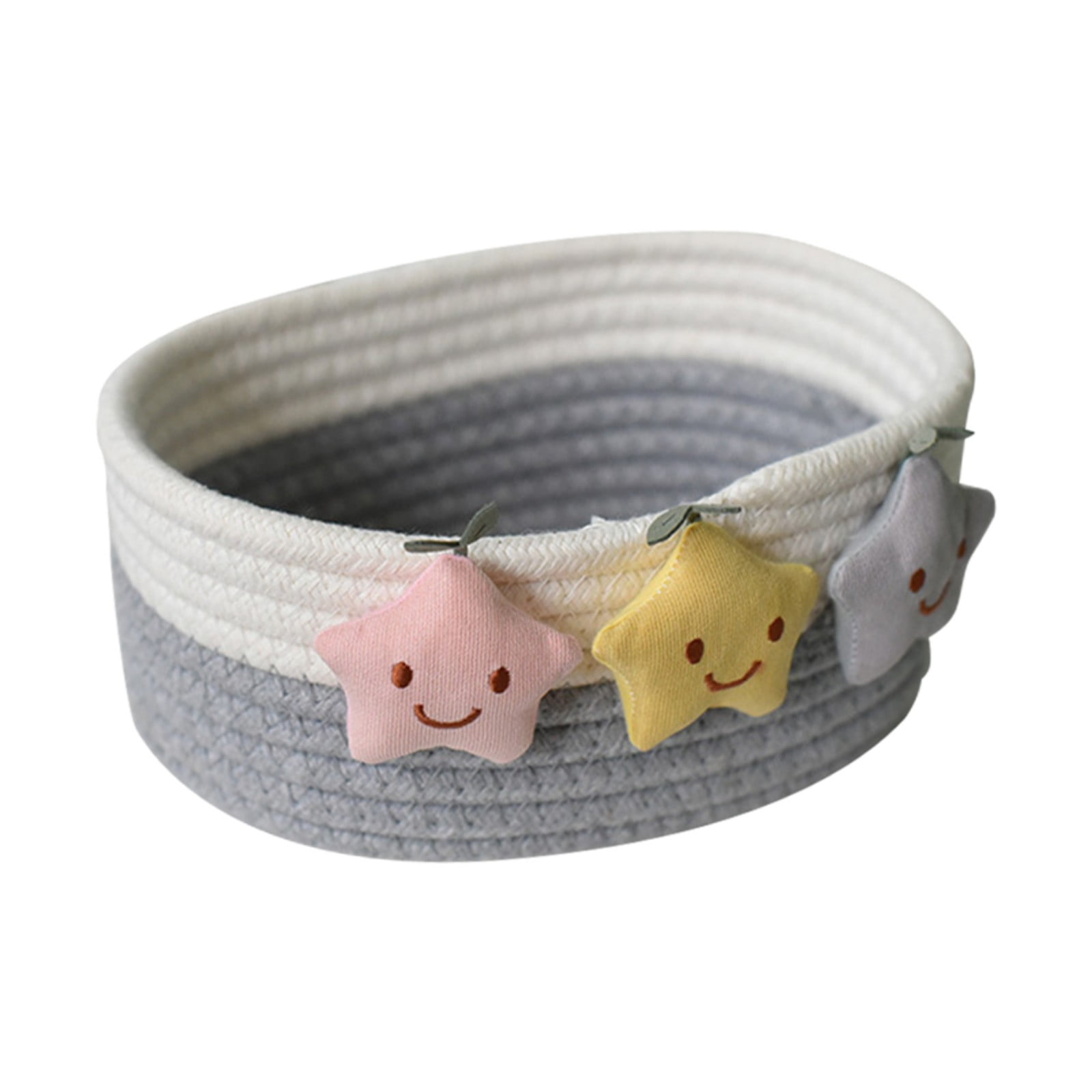 Small Basket for Organizing - Woven Rope Storage Baskets for Shelves ...