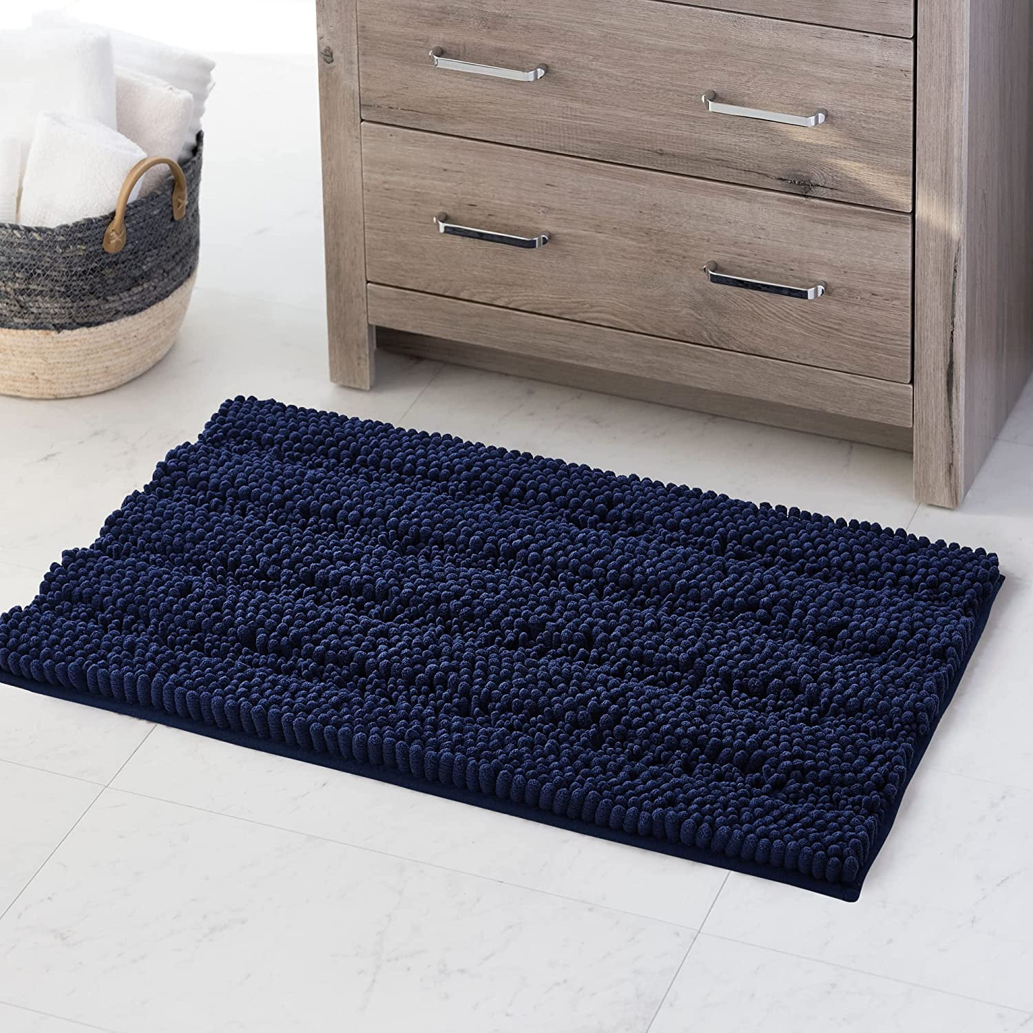 Small Bathroom Rugs - Non Skid Absorbent Kitchen Rugs and Mats Washable ...