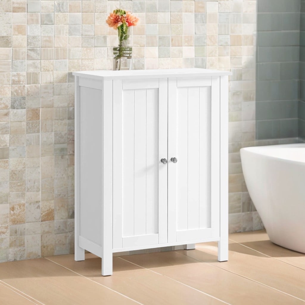 Small Bathroom Storage Cabinet Fits Perfectly，Pedestal Sink Storage ...