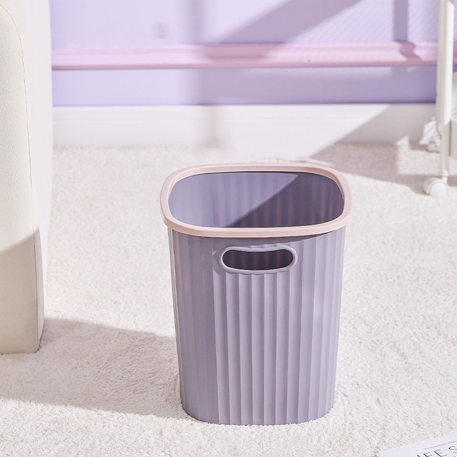 Small Bathroom Trash Can Kitchen Trash Can Wastebasket Garbage Can ...