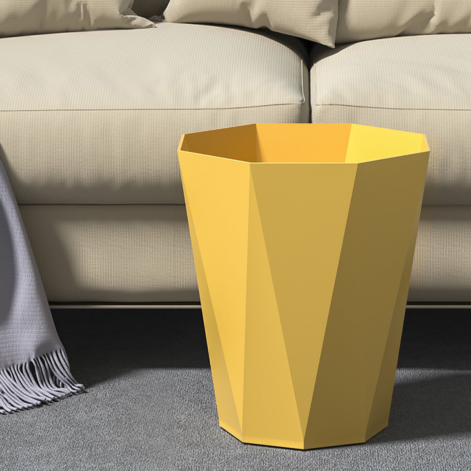 Small Bathroom Trash Can Kitchen Trash Can Wastebasket Garbage Can ...