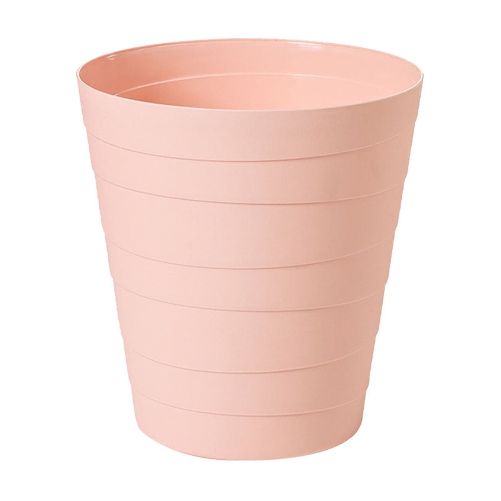Small Bathroom Trash Can Wastebasket, Plastic Garbage Bin Container ...