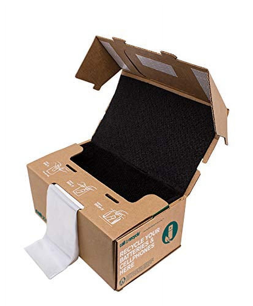 Small Battery & Cellphone Recycling Box - Walmart.com