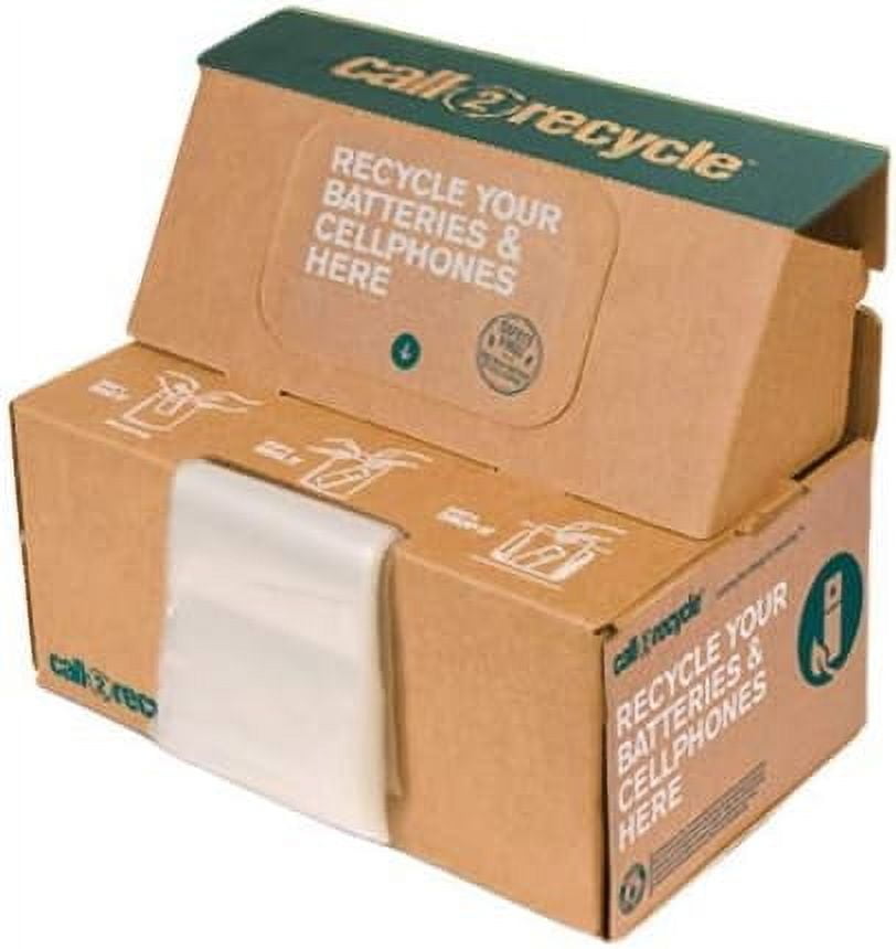 Small Battery & Cellphone Recycling Box - Walmart Business Supplies