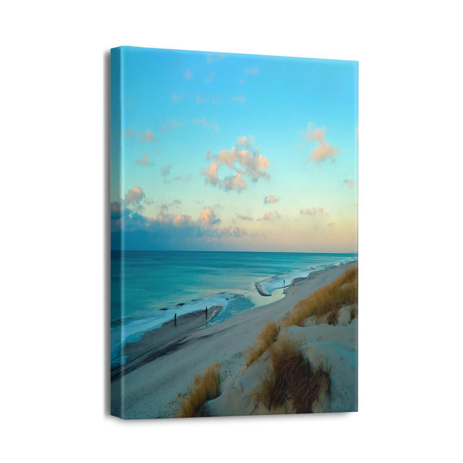 Small Beach Path Bathroom Wall Art Seascape Office Decor with ...