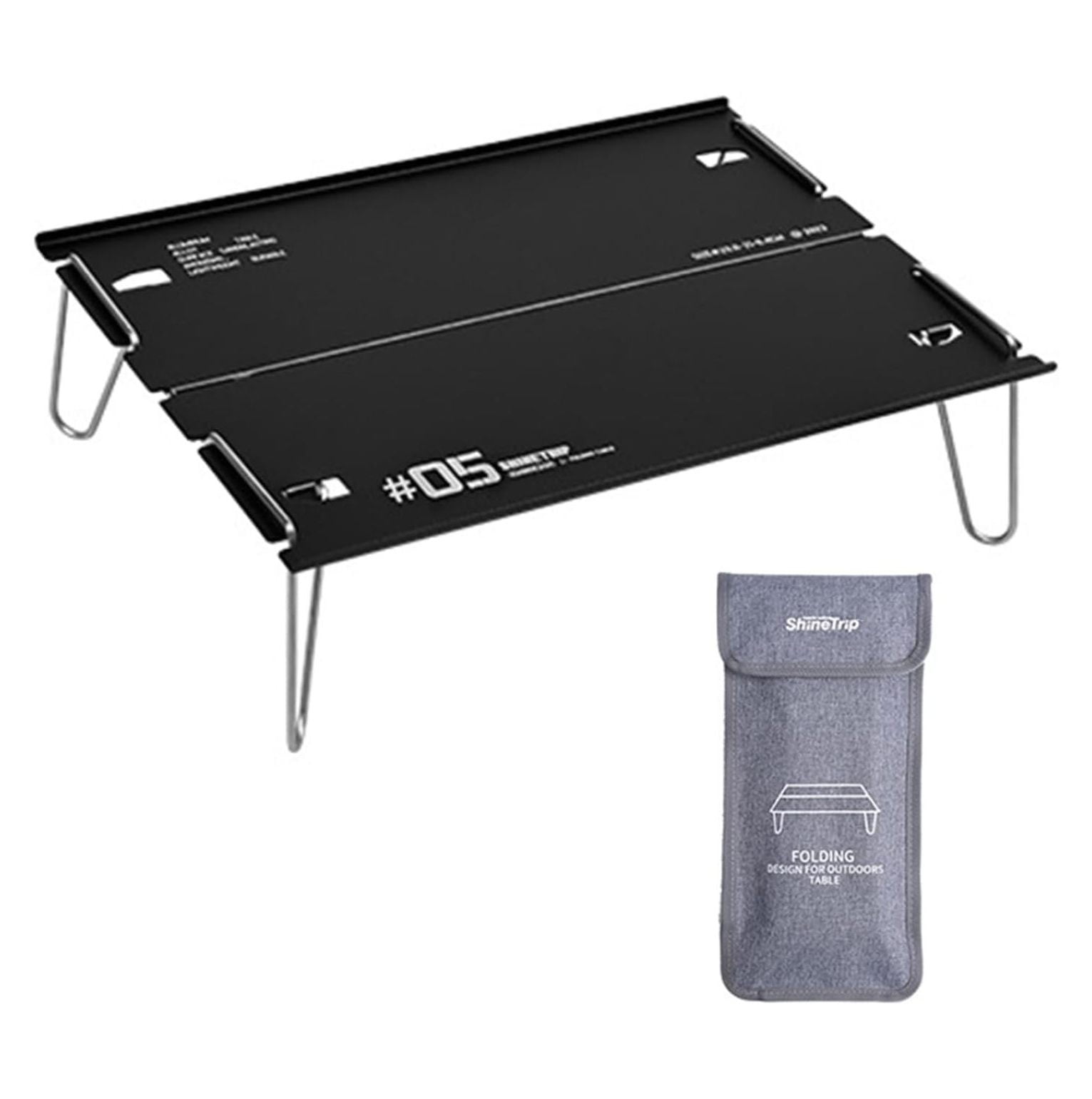 Small Beach Tables for Sand Foldable, Ultralight Aluminum Portable ...