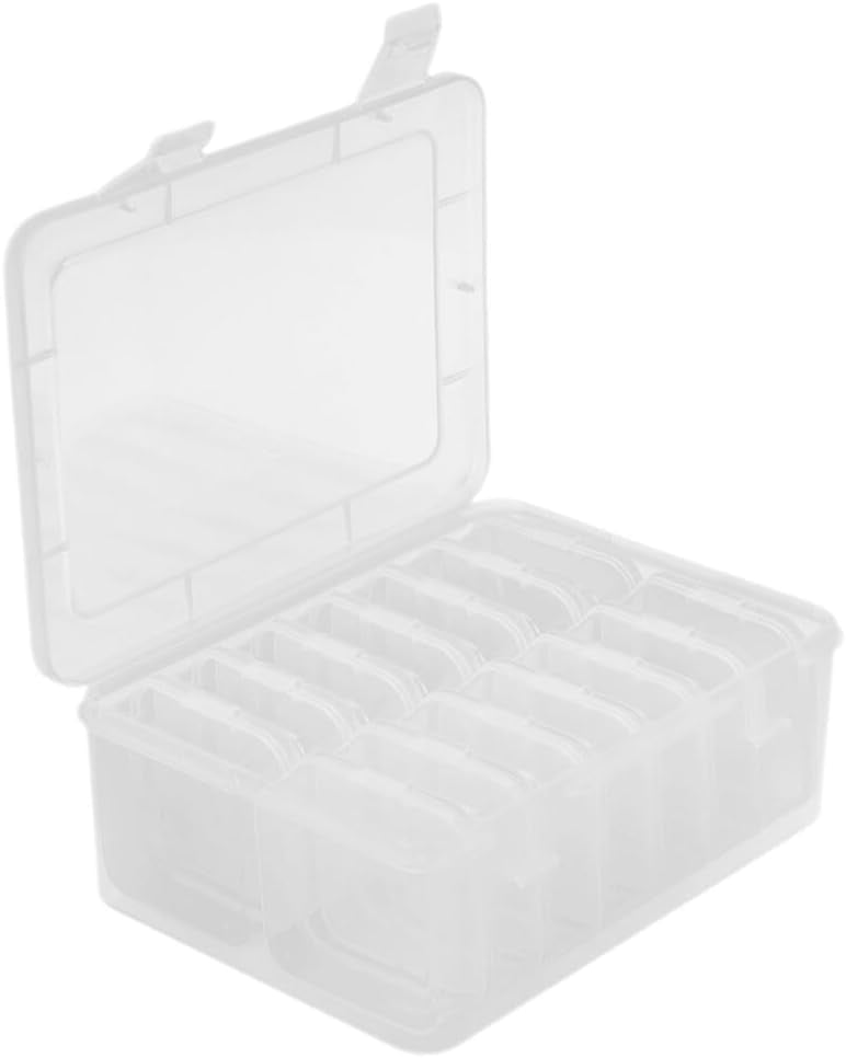 Small Bead Organizers Plastic Storage Cases Mini Clear Bead Storage ...