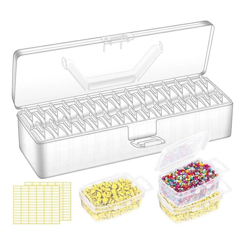 Small Bead Organizers with Lids, for Collecting Jewelry, Bead, Sticker ...