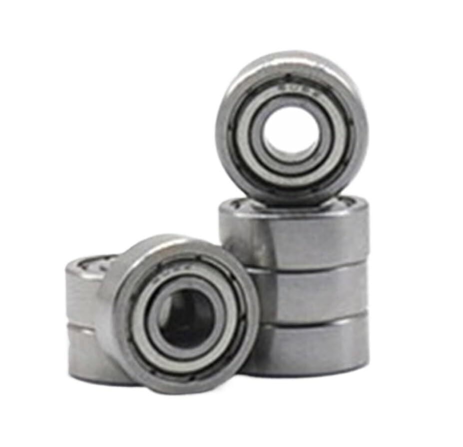 Small Bearings,Deep Groove Ball Bearing 10 PCS 623/9ZZ Bearing ABEC-1 ...