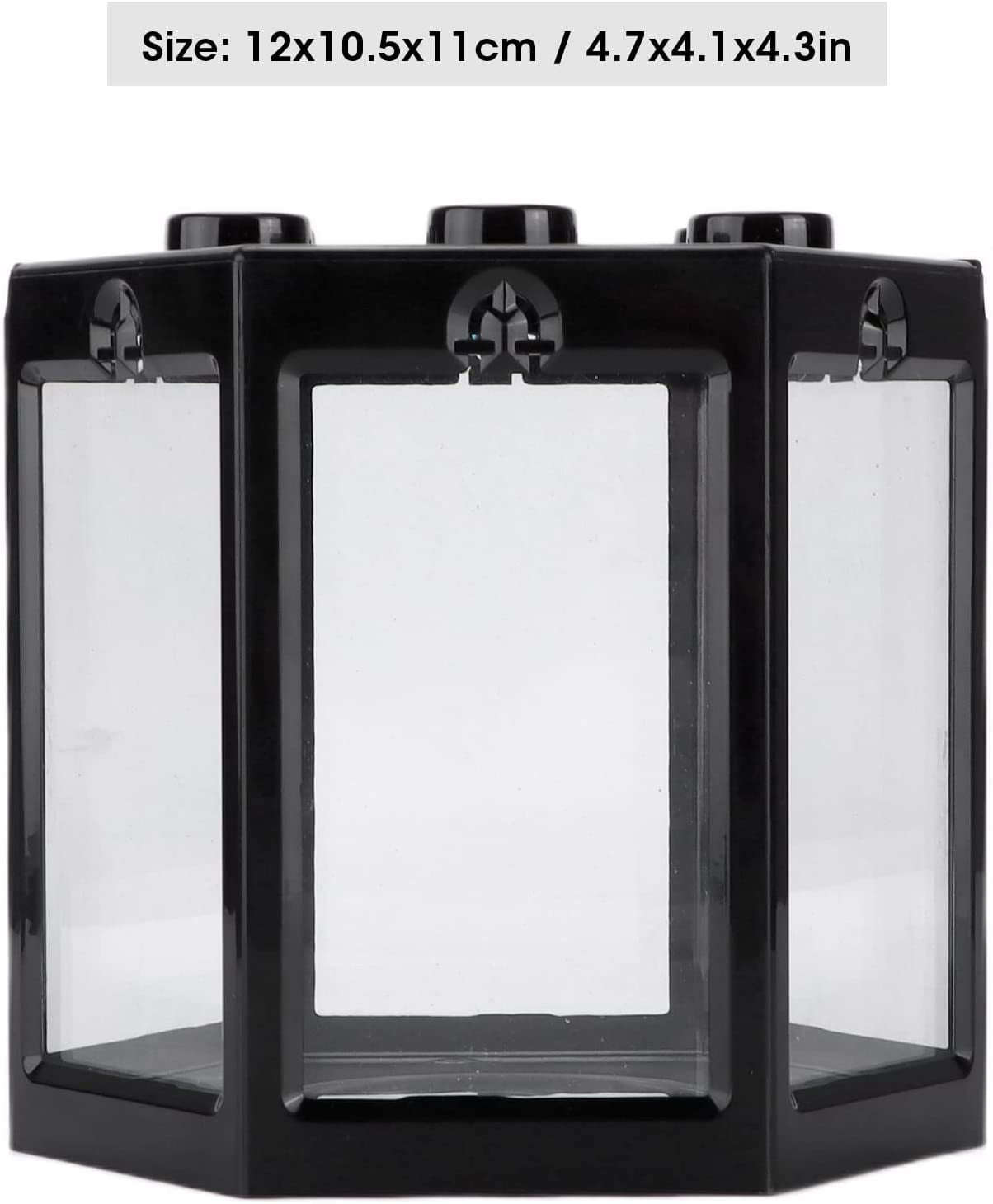 Small Beta Fish Tanks, Stackable Mini Tank Aquarium Starter Kits with ...