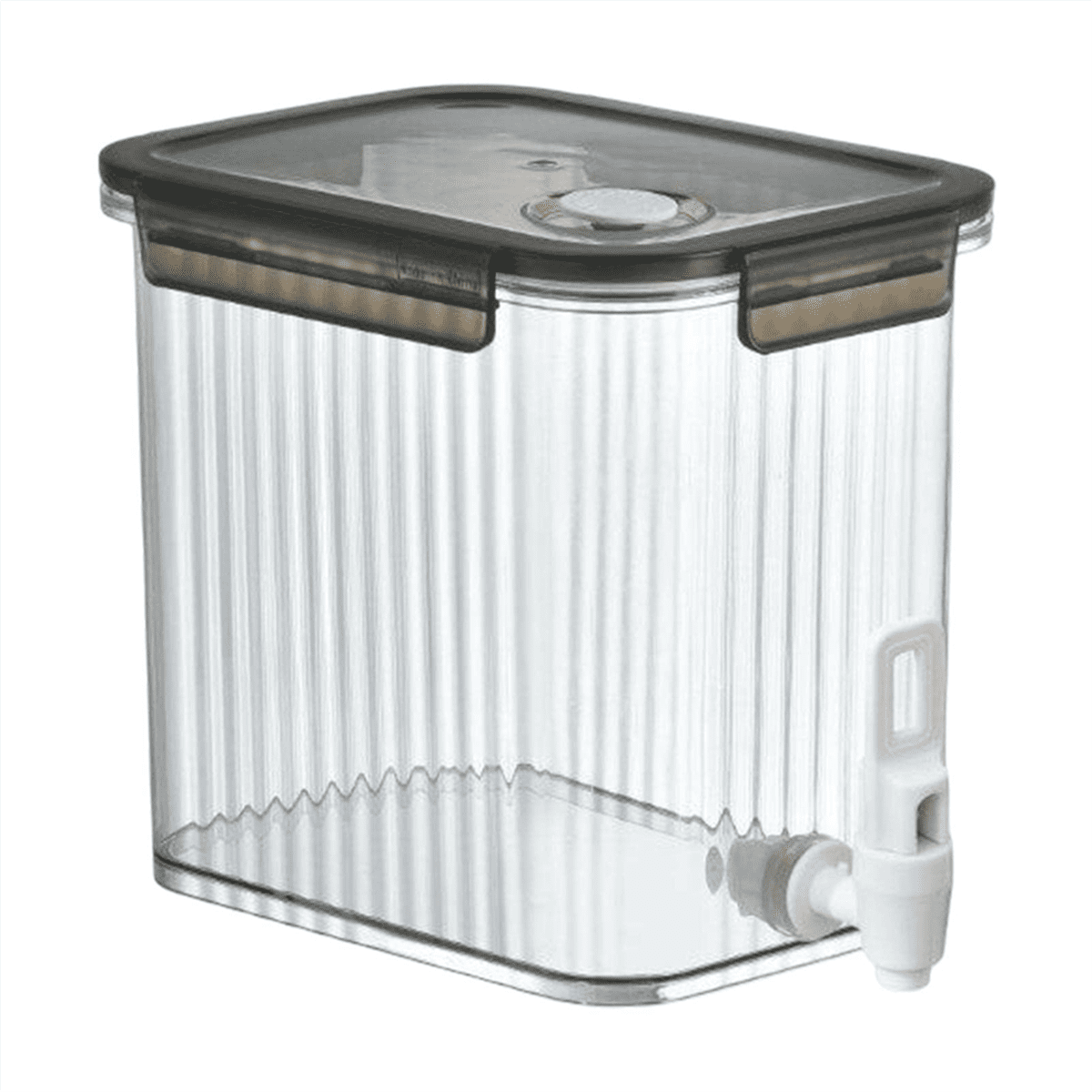 Small Beverage Dispenser Plastic Refrigerator Water Tank Iced Milk ...