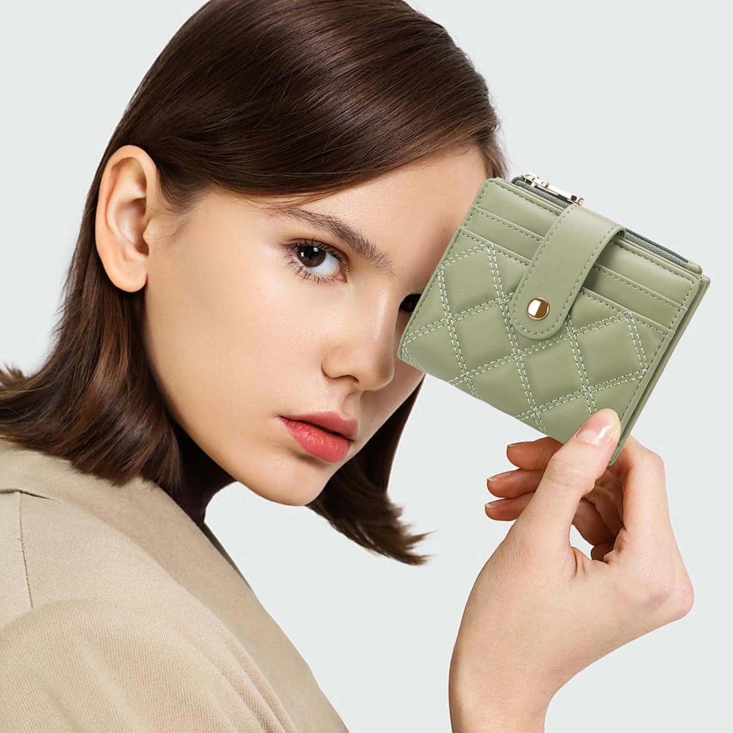 Small Bifold Wallet for Women Wallet Women Slim Wallets Card Holder ...