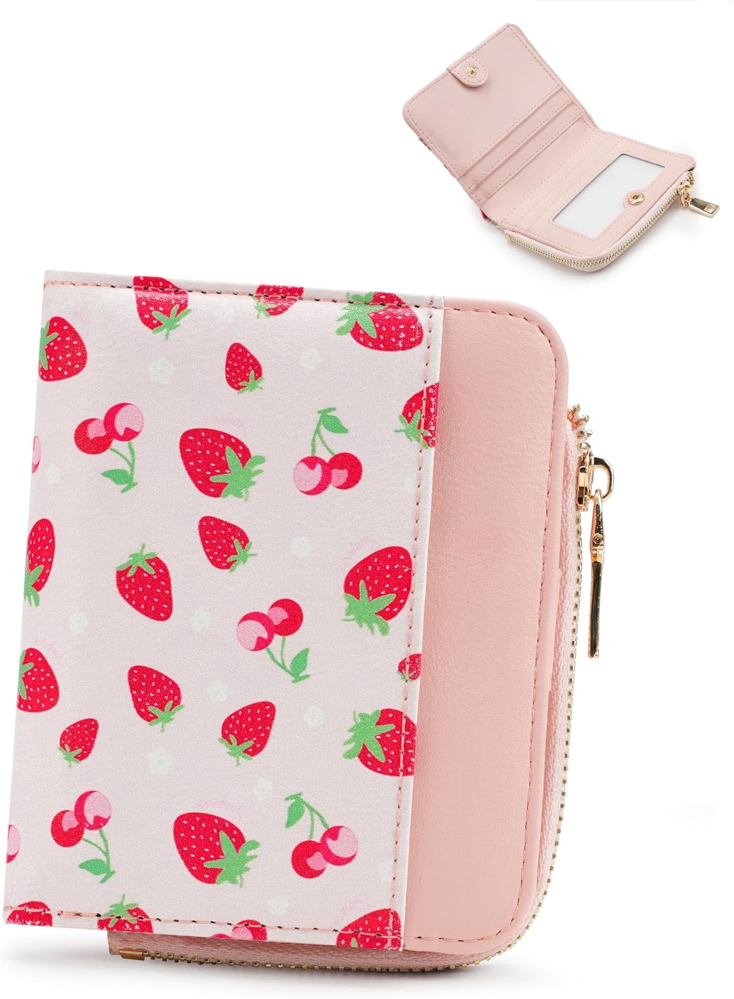 Small Bifold Wallets Woman RFID Mini Wallet for Women Slim Card Holder ...