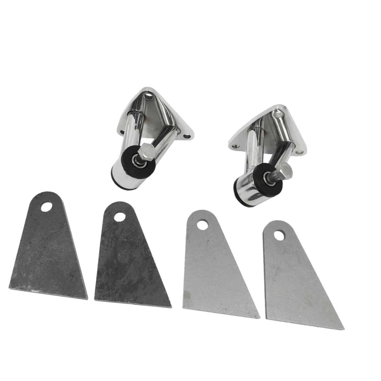 Small & Big Block Chevy Polished Stainless Engine Motor Mounts For ...