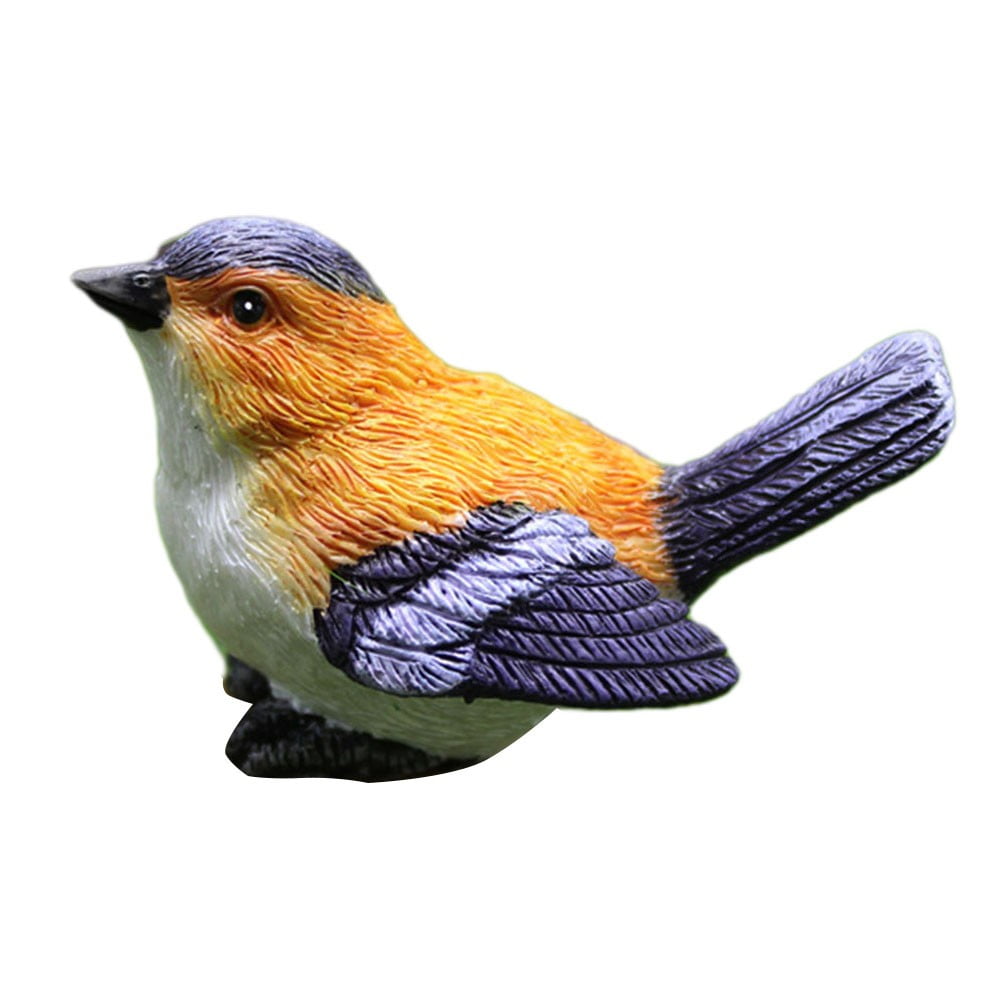 Small Bird Resin Craft for Mini Garden and Bonsai Landscape Decoration ...
