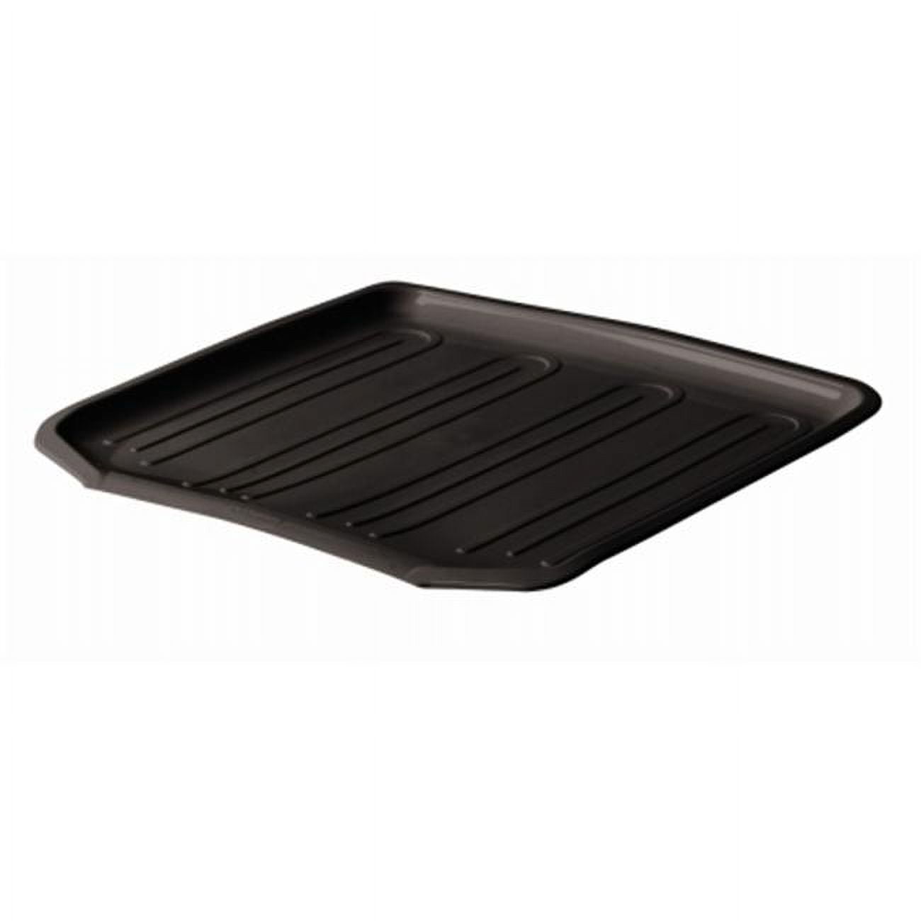 Small Black Dish Drainer Tray - Pack of 6 - Walmart.com