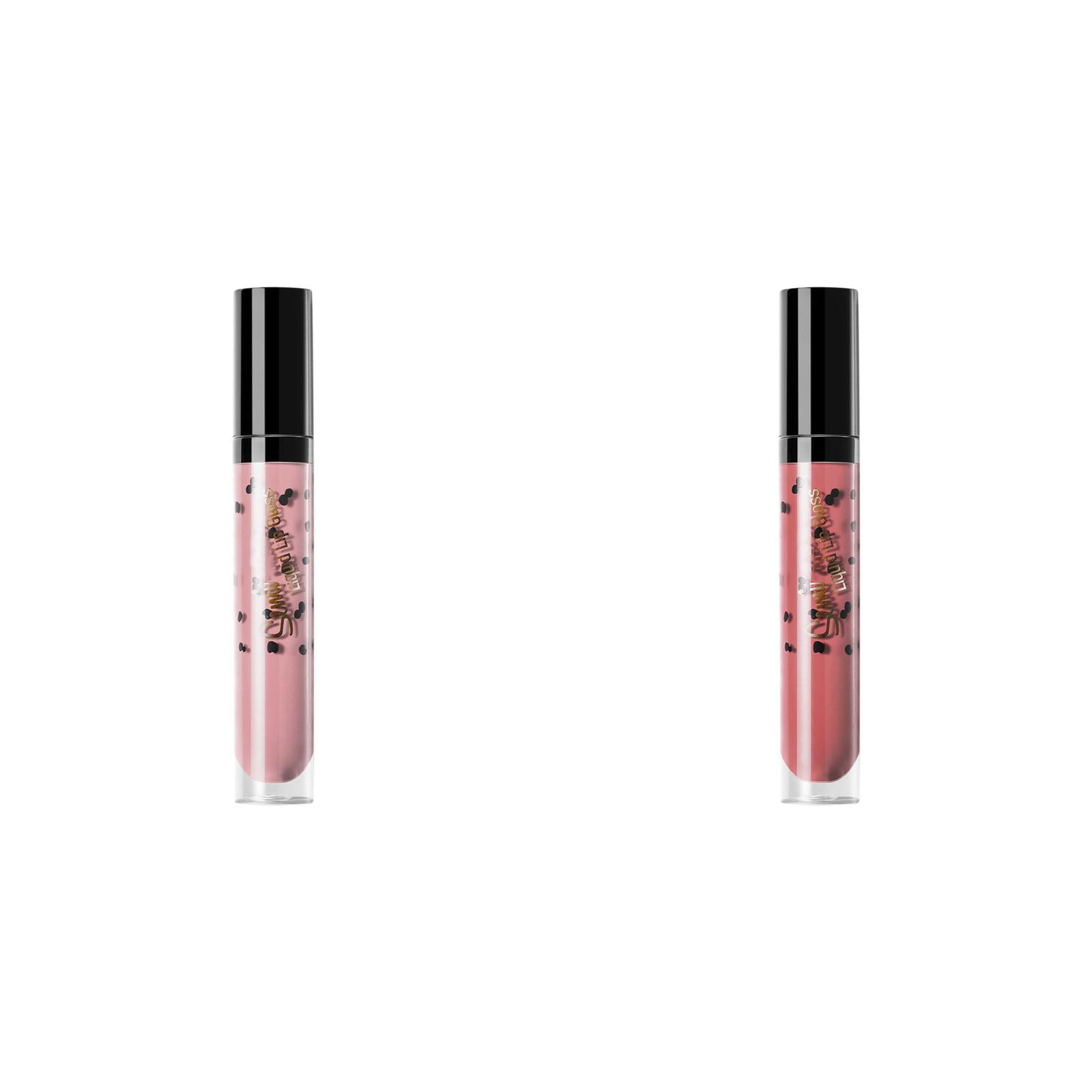 Small Black Pattern Lip Glaze Velvet Lip Gloss 12 Colors Does Not Fade ...