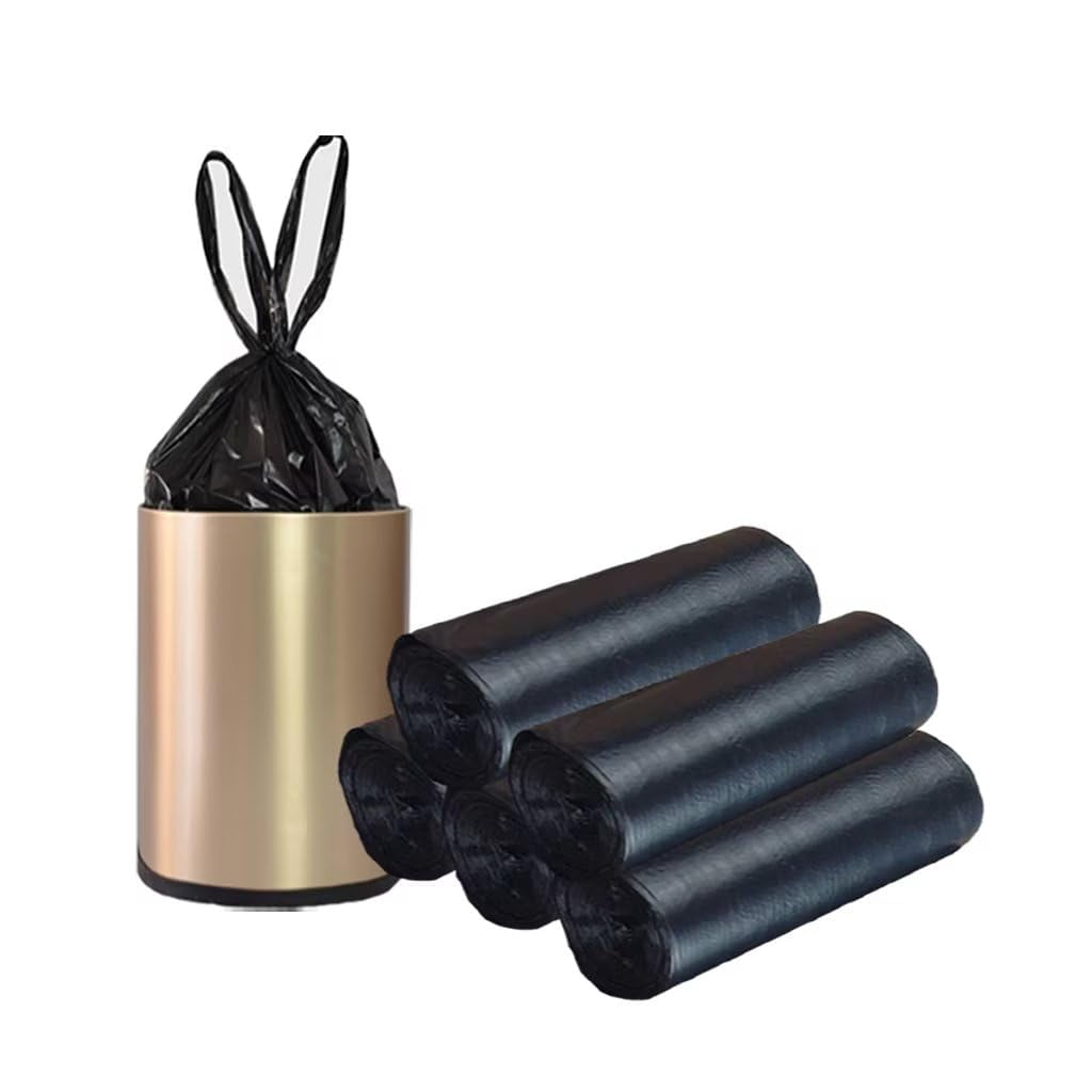 Small Black Trash Bags,100 AIF9 Counts Thicken Value 4 Gallon Trash Bag ...