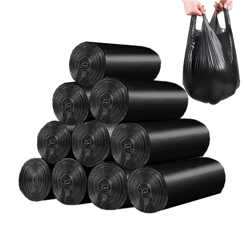 Small Black Trash Bags,Thicken TSF6 Value 4 Gallon Trash Bag with ...