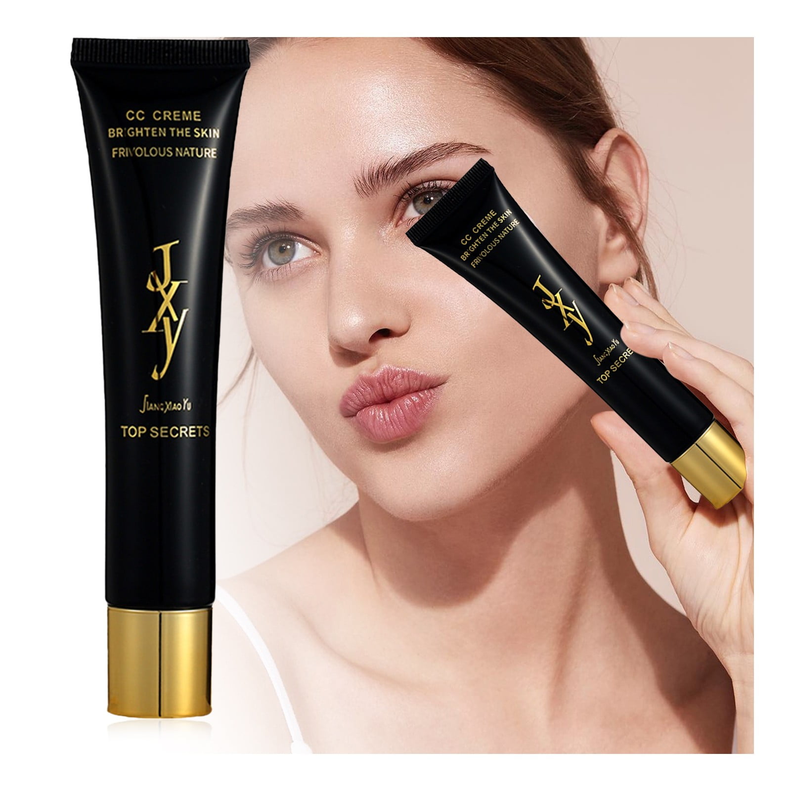 Small Black Tube Moisturizing Liquid Foundation Pre-Makeup Base Cream ...