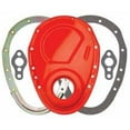 Small Block Chevy 2 Piece Timing Cover for Small Block Chevy, Orange ...