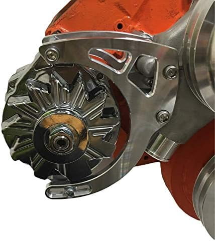 Small Block Chevy Alternator Bracket Fuelie Heads Long Water Pump Camel ...