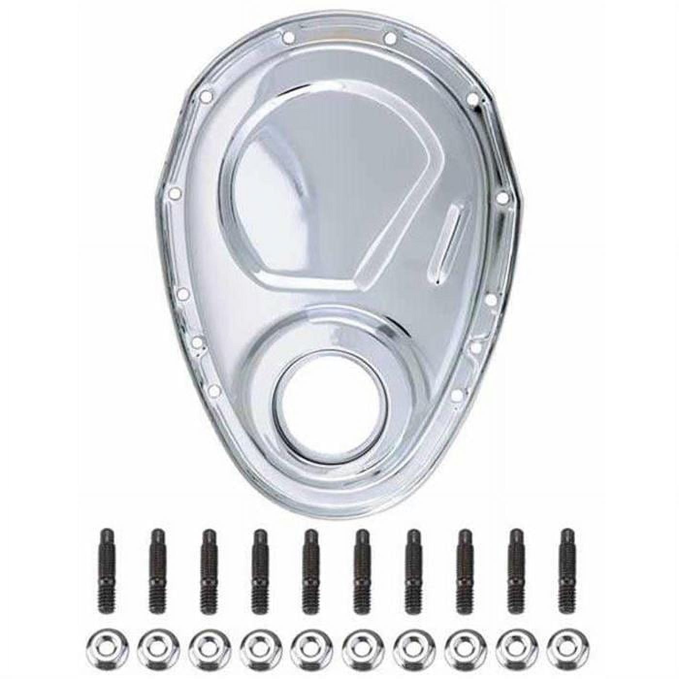 Small Block Chevy Chrome Timing Cover and Stud Kit - Walmart.com