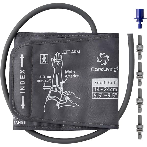 Small Blood Pressure Cuff 5.5”-9.5” Inches (14-24CM), Small Child Cuff ...
