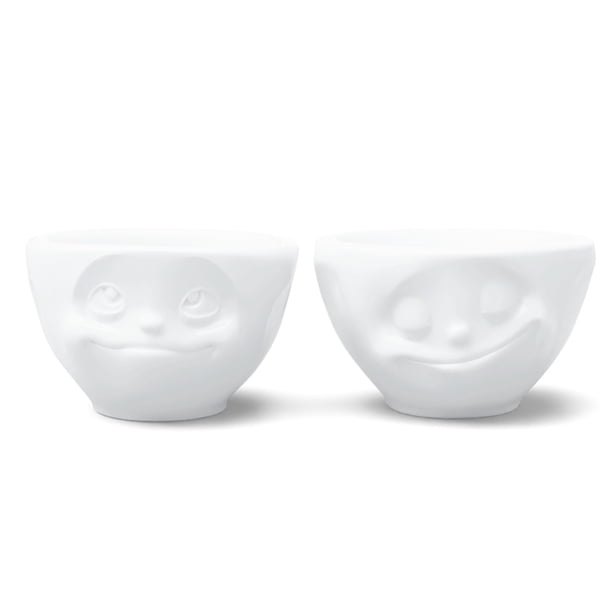 Small Bowl Set No. 2, Happy Dreamy Face - Walmart Business Supplies