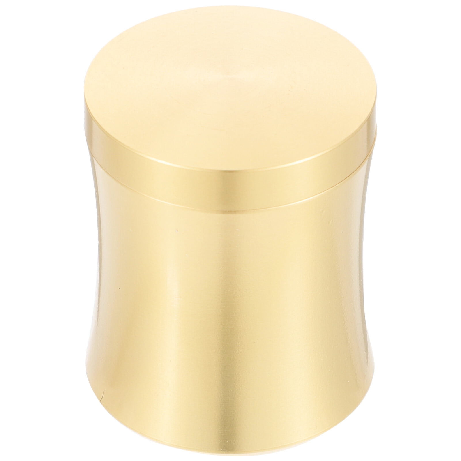 Small Brass Powder Container Unique Tea Jar Sealed Powder Canister for ...