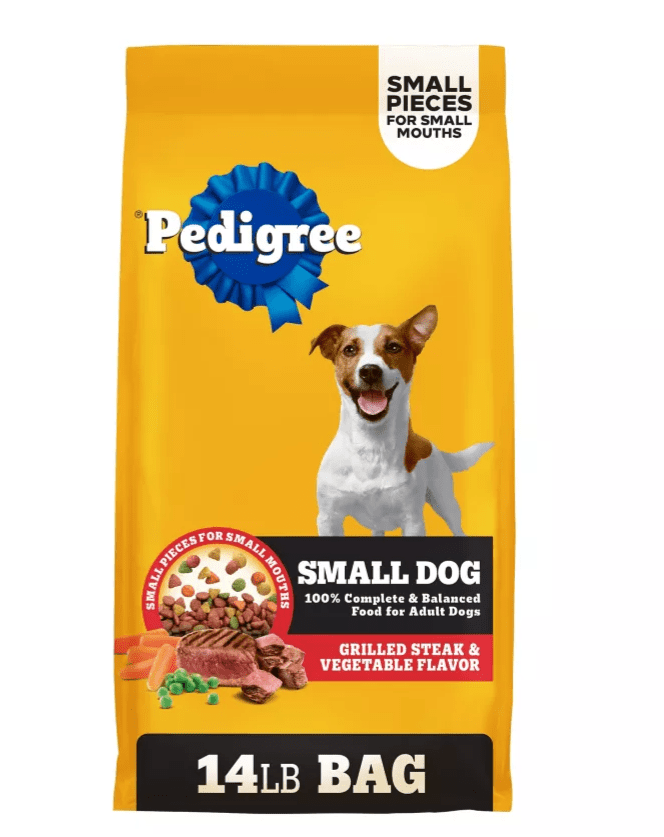 Small Breed Adult Complete Nutrition Grilled Steak and Vegetable Recipe ...