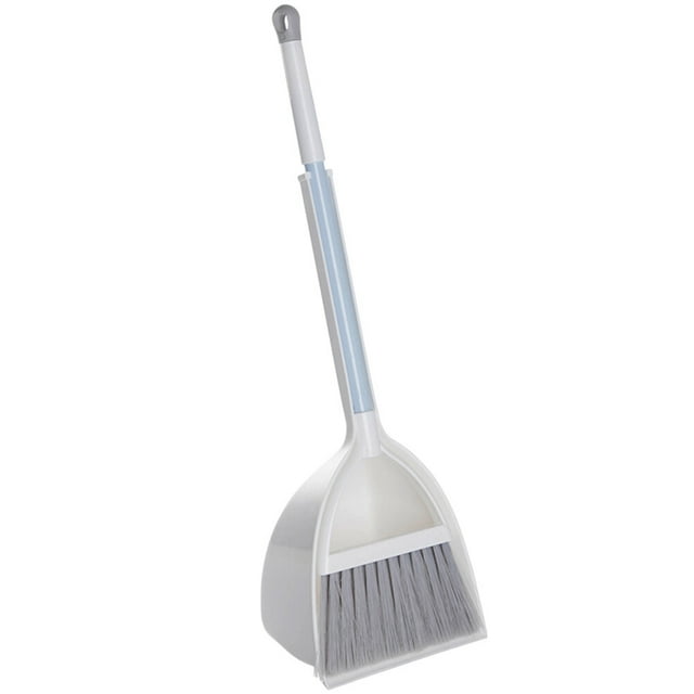 HOMEMAXS Cute Small Broom and Dustpan Set for Indoor and Outdoor Use ...