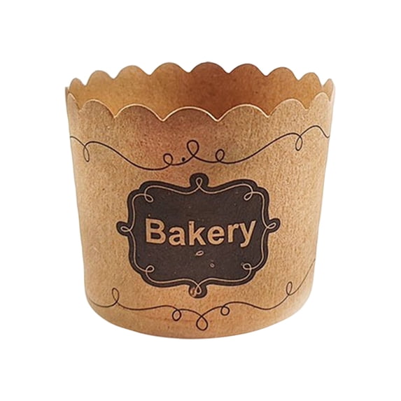 Small Brown Paper Muffin Cups, Heat Resistant Cupcake Liners for Baking ...
