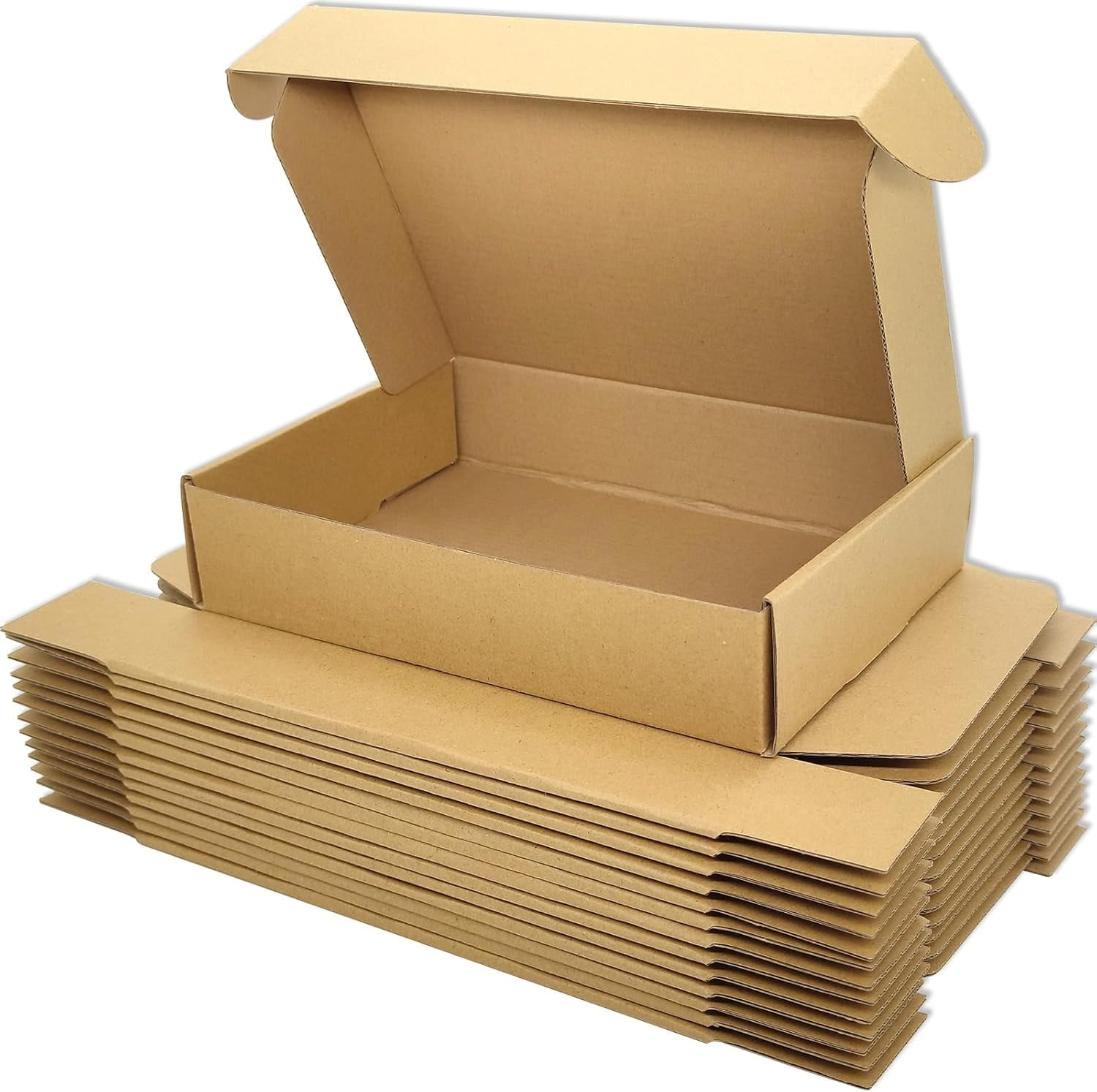 Small Brown Shipping Boxes for Small Business Pack of 25-7x5x2 inches ...