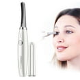 Small Brushes USB C Rechargeable Heated Eyelash Curler For Long Lasting ...