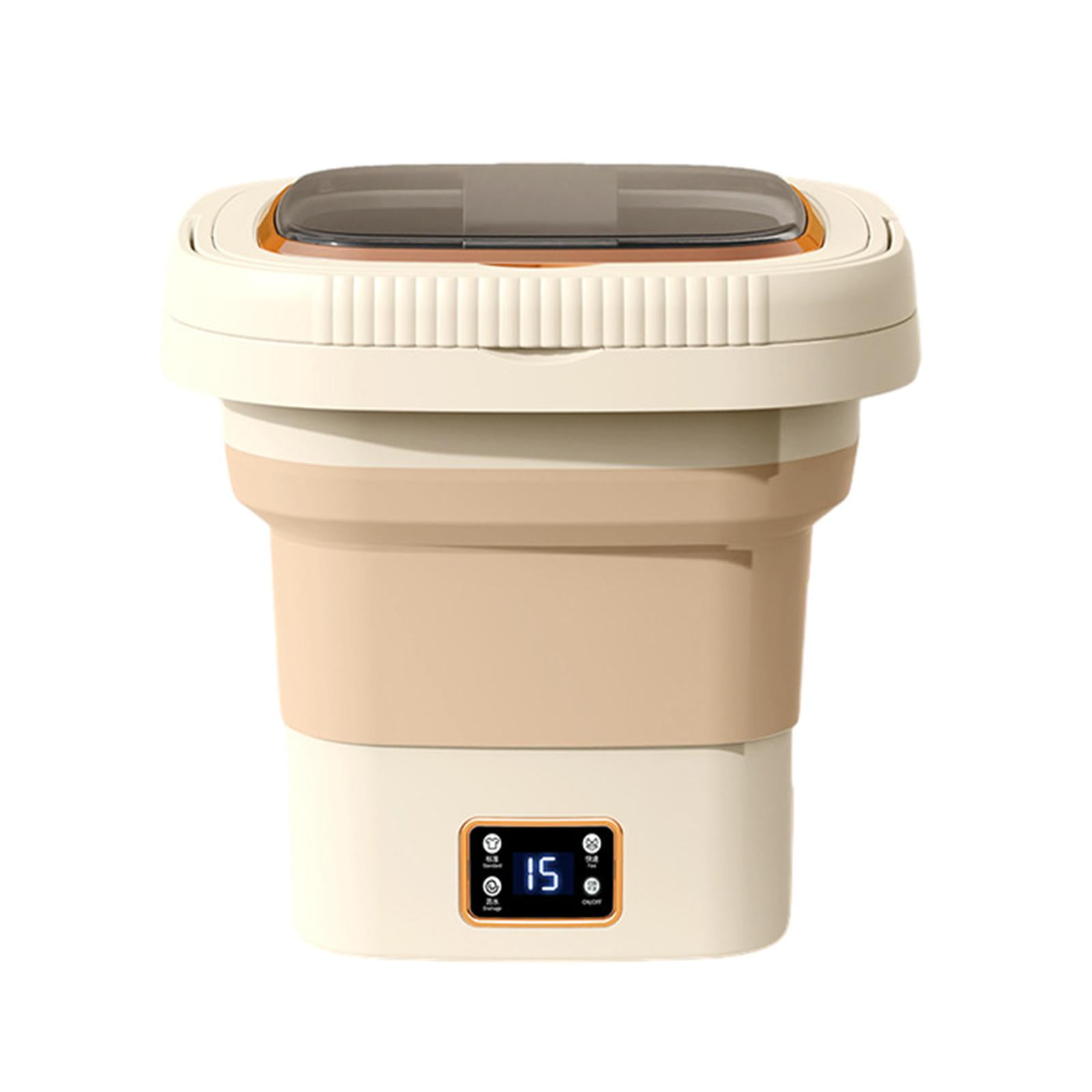 Small Bucket Washer, Folding Washing Machine Mini Portable Clothes ...