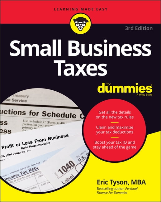 Small Business Taxes For Dummies Paperback Walmart