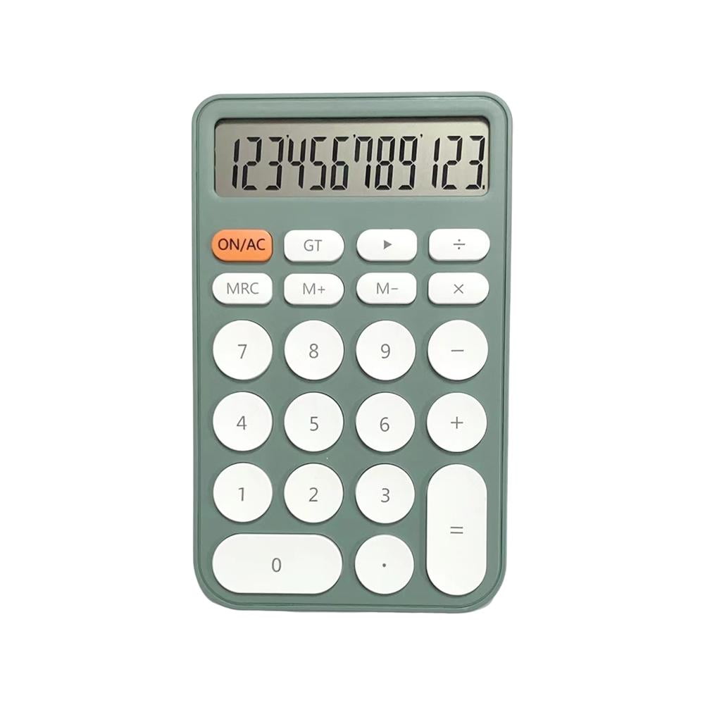 Small Calculator Compact Mini Calculation Impact Resistant Desktop ...