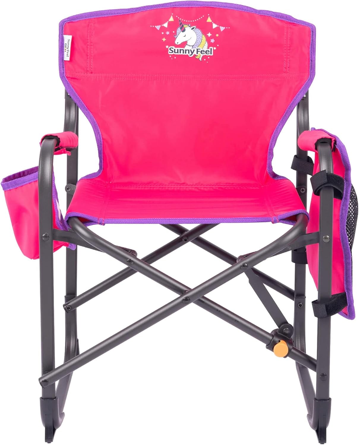 Small Camping Chair, Portable Folding Aluminum Director's Chair with ...