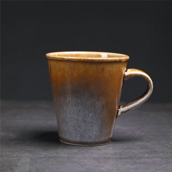Small Capacity Coffee Cup Retro Style Ceramic Mug Espresso Pour Over ...