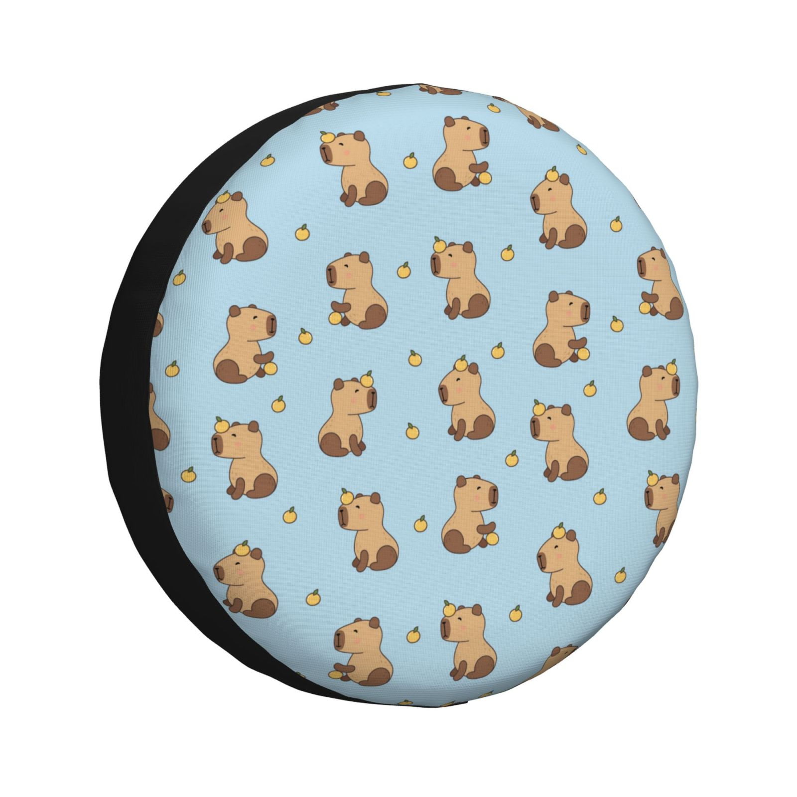 Small Capybara Spare Tire Cover for Trailer Camper RV Truck SUV 15 inch ...